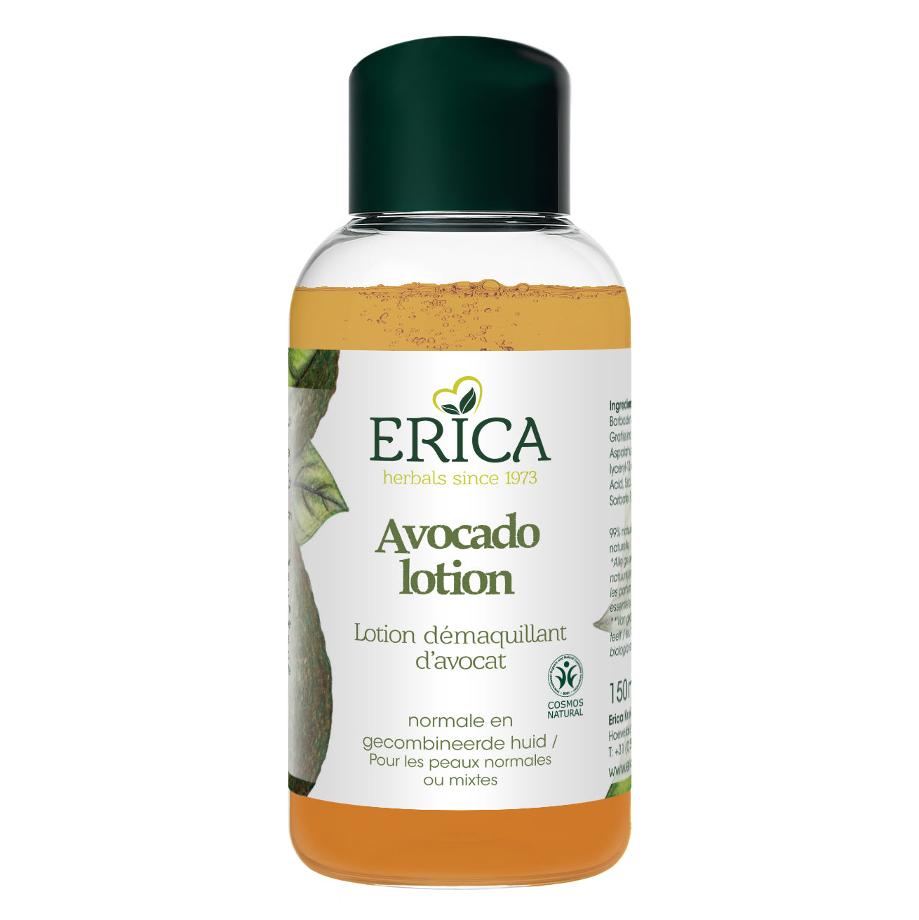 Erica natuurlijke Avocado lotion - 150 ml