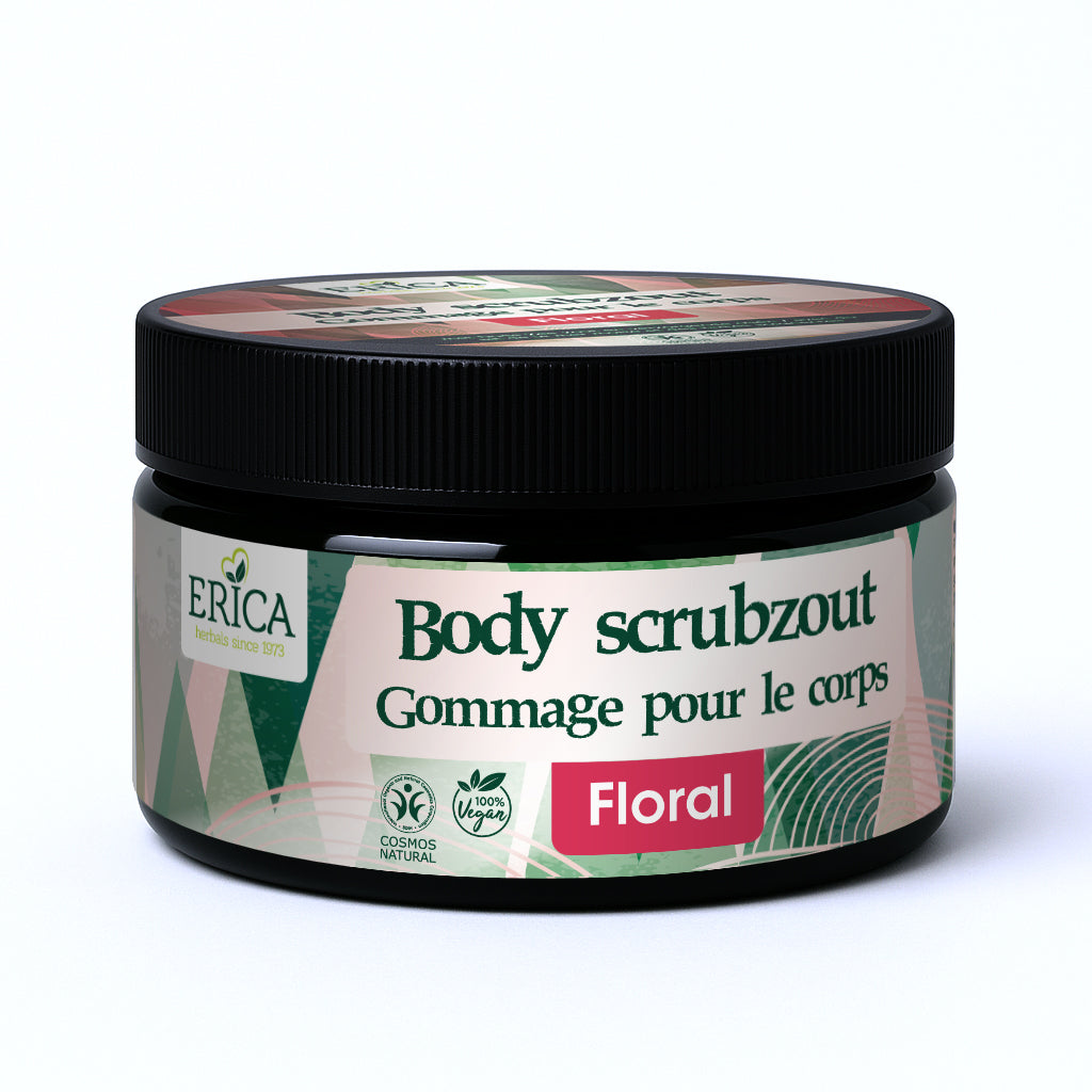 Erica natuurlijke Body Scrubzout Floral - 250 g